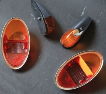Rare-Automobilia - Hella Volkswagen Beetle Taillight Winker set 1970
