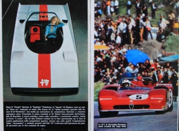 Rare-Automobilia - "Il Quadrifoglio" Alfa-Romeo Magazin 1971 vier Ausgaben